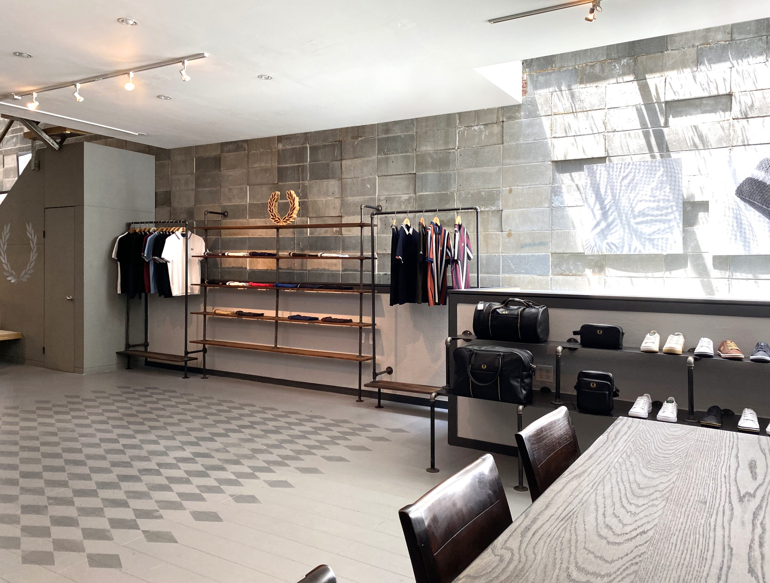 Fred Perry Showroom, New York City - Jeffrey Kamen Architect