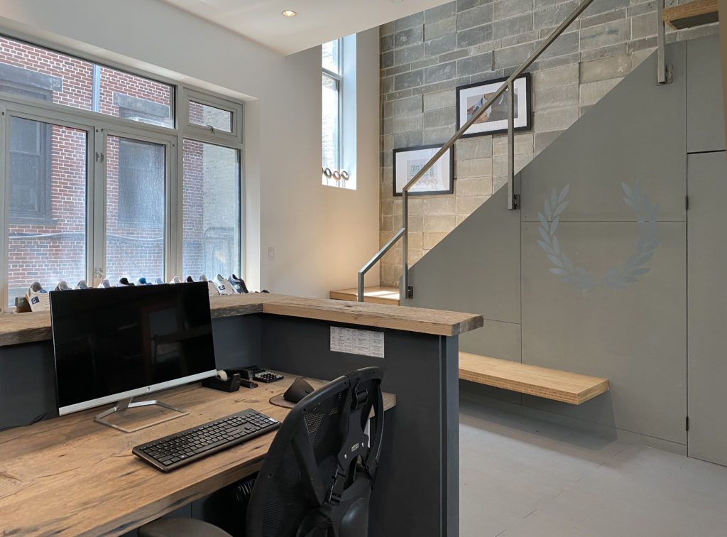 Fred Perry Showroom, New York City - Jeffrey Kamen Architect