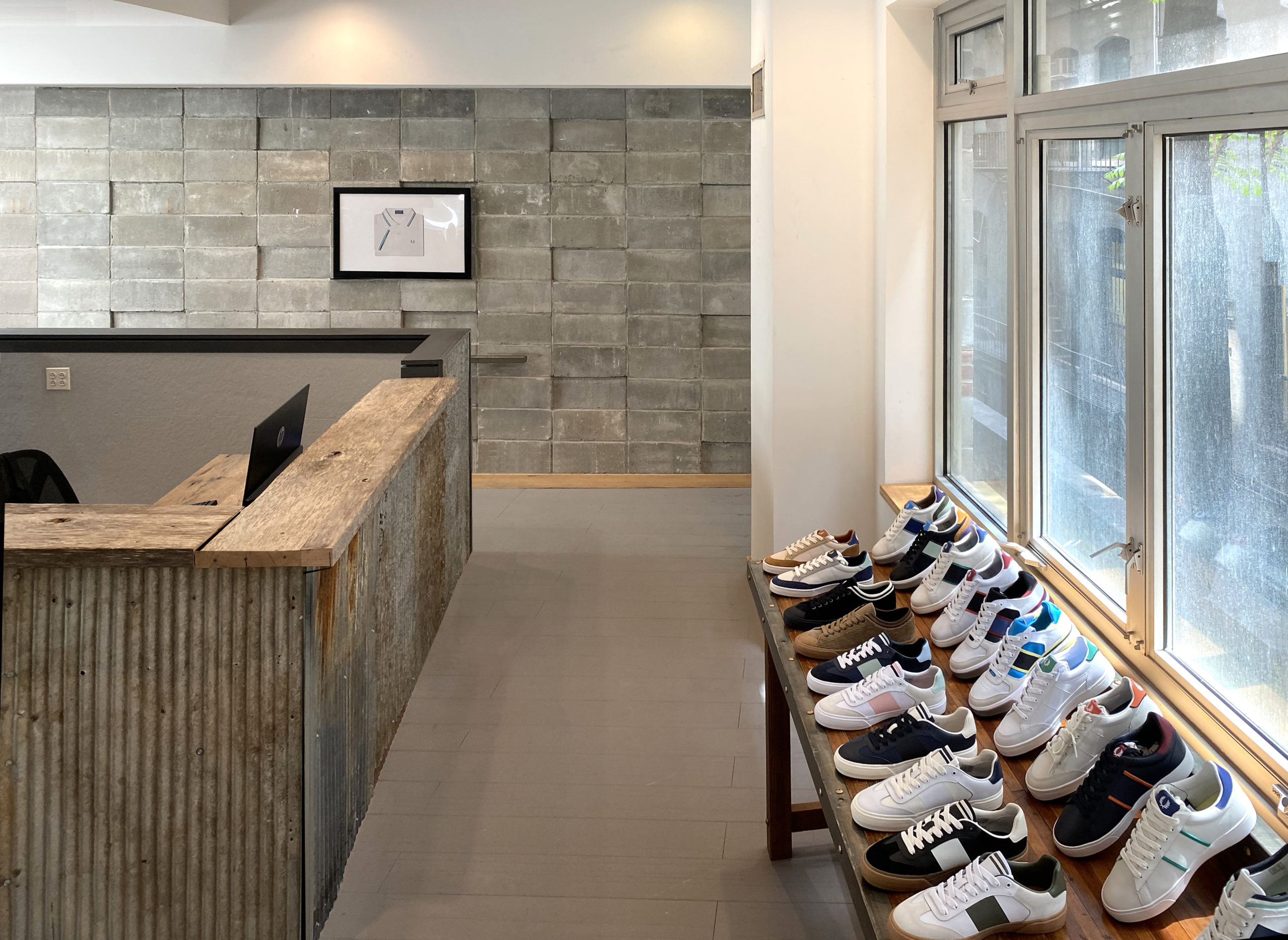 Fred Perry Showroom, New York City - Jeffrey Kamen Architect